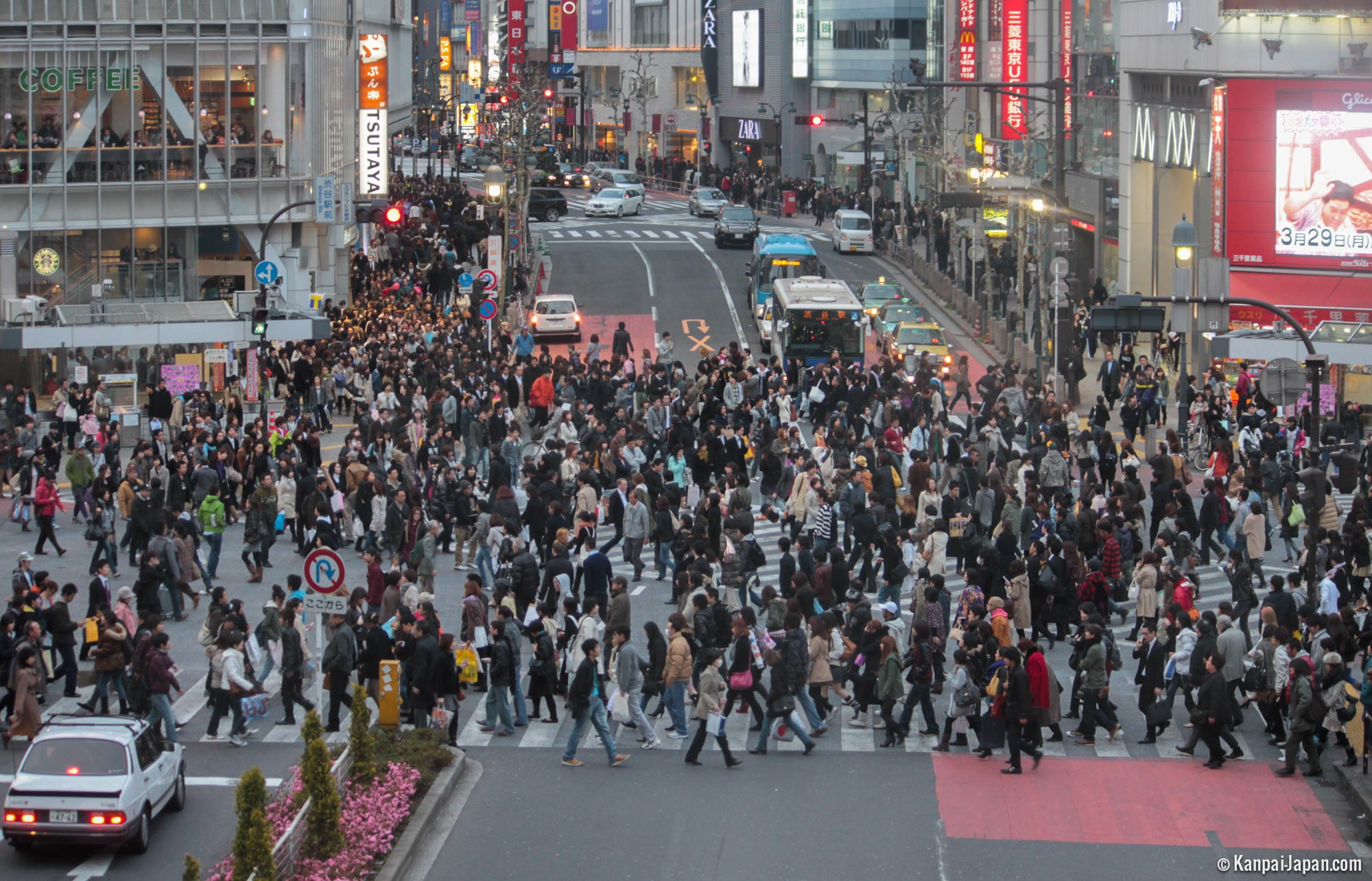 Shibuya Crossing - The biggest scramble in the world