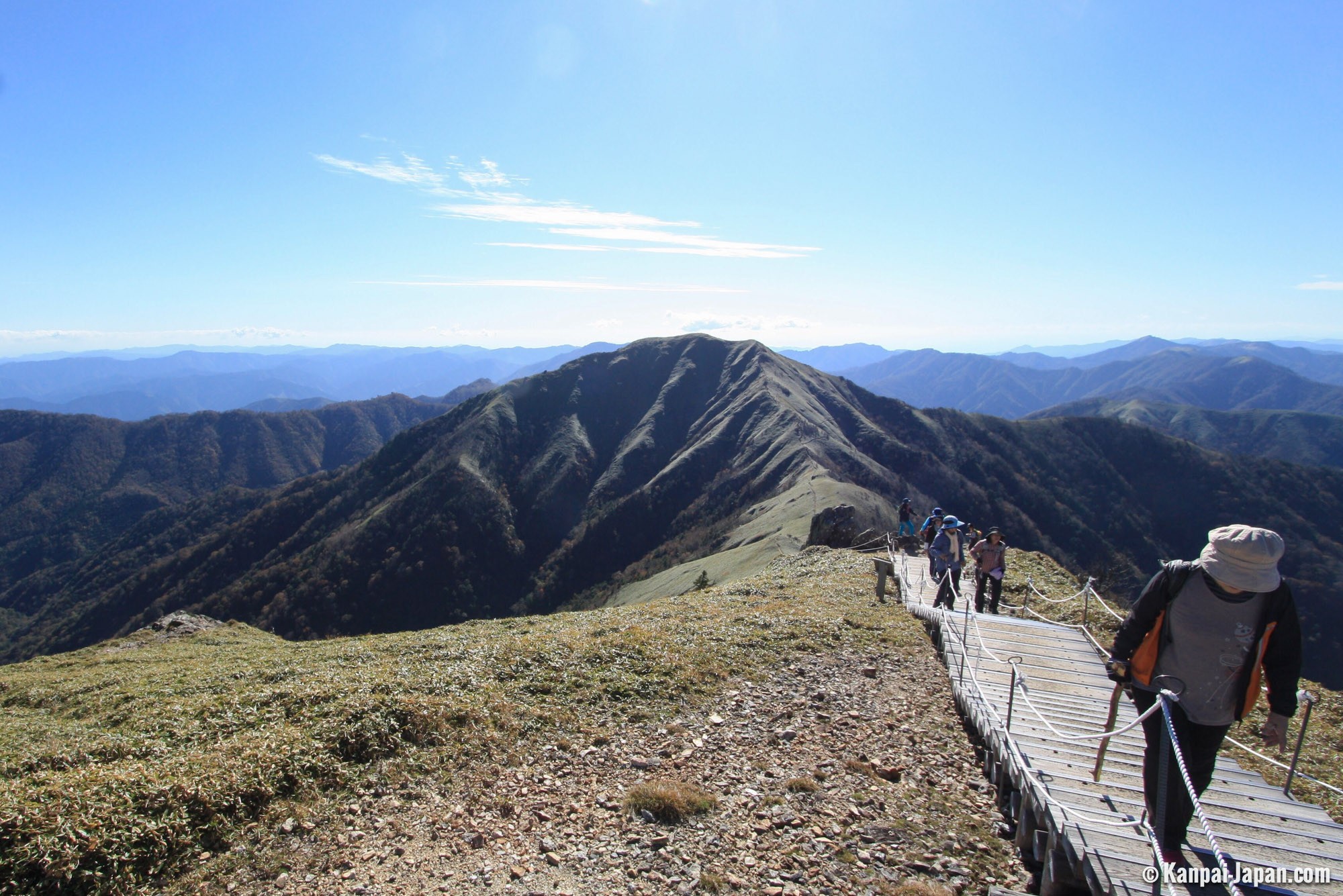 Mount Tsurugi - The Sword Mountain in Shikoku