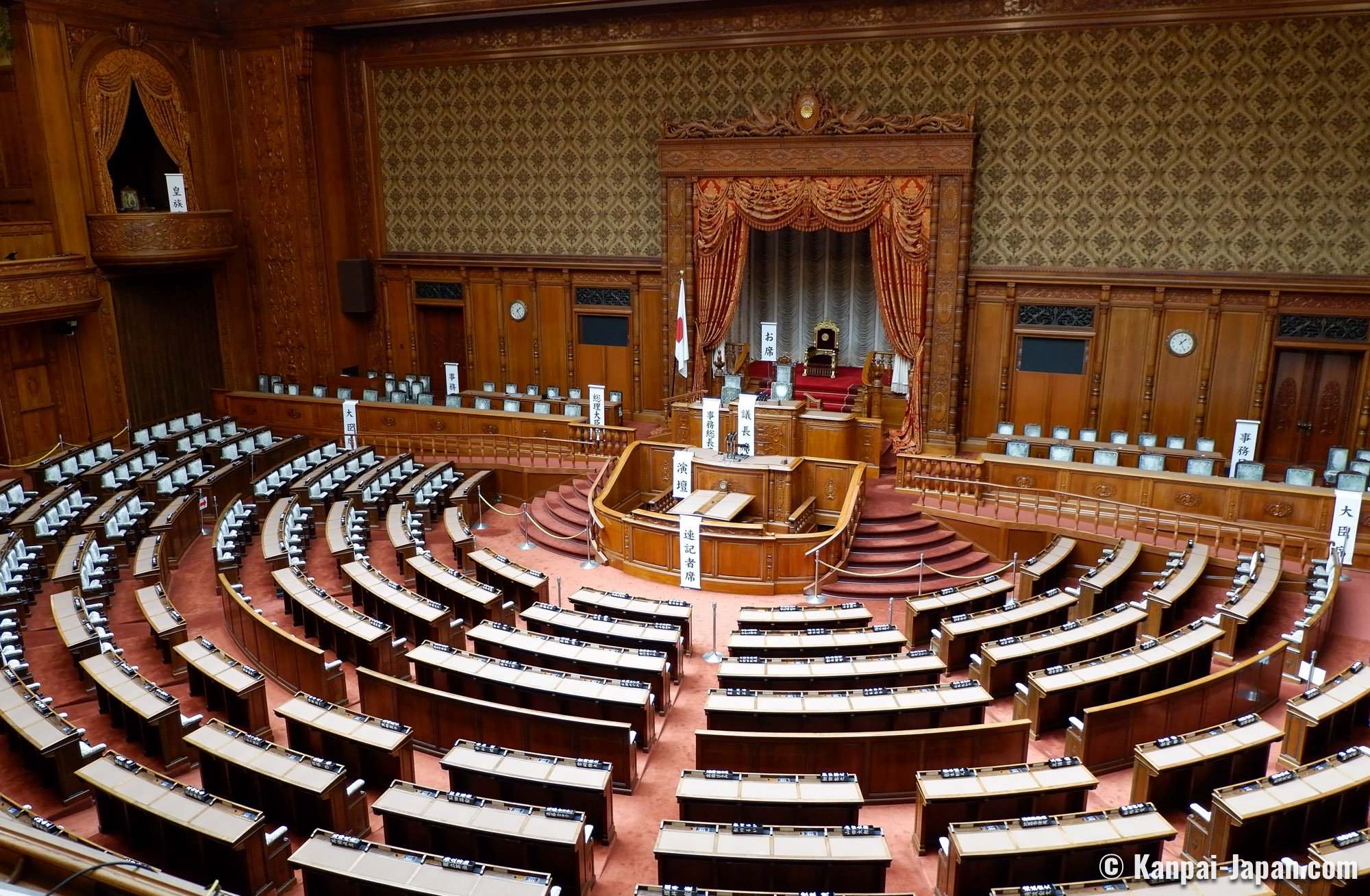 National Diet Building - The Parliament of Japan in Tokyo